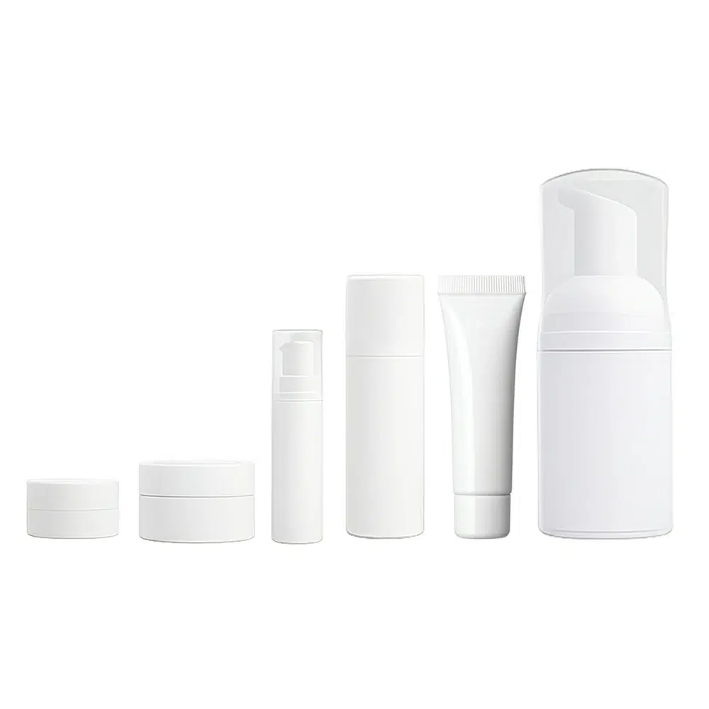 Private Label Travel Size Packaging Collection - White
