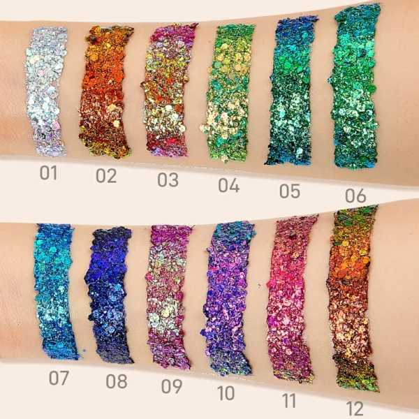 Private Label Cosmetics - Holographic Body Glitter