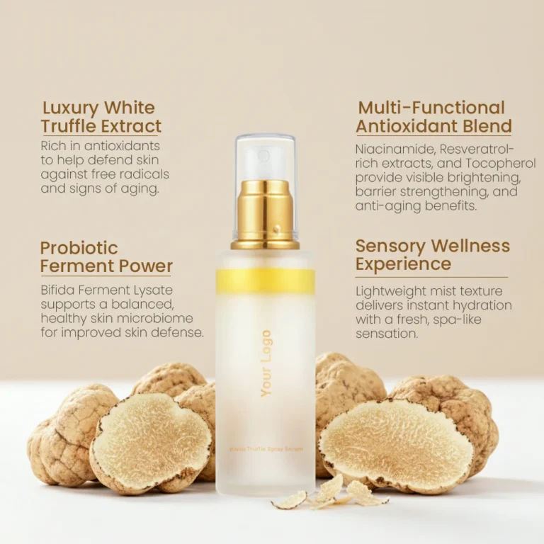 Private Label Skincare - White Truffle Spray Serum